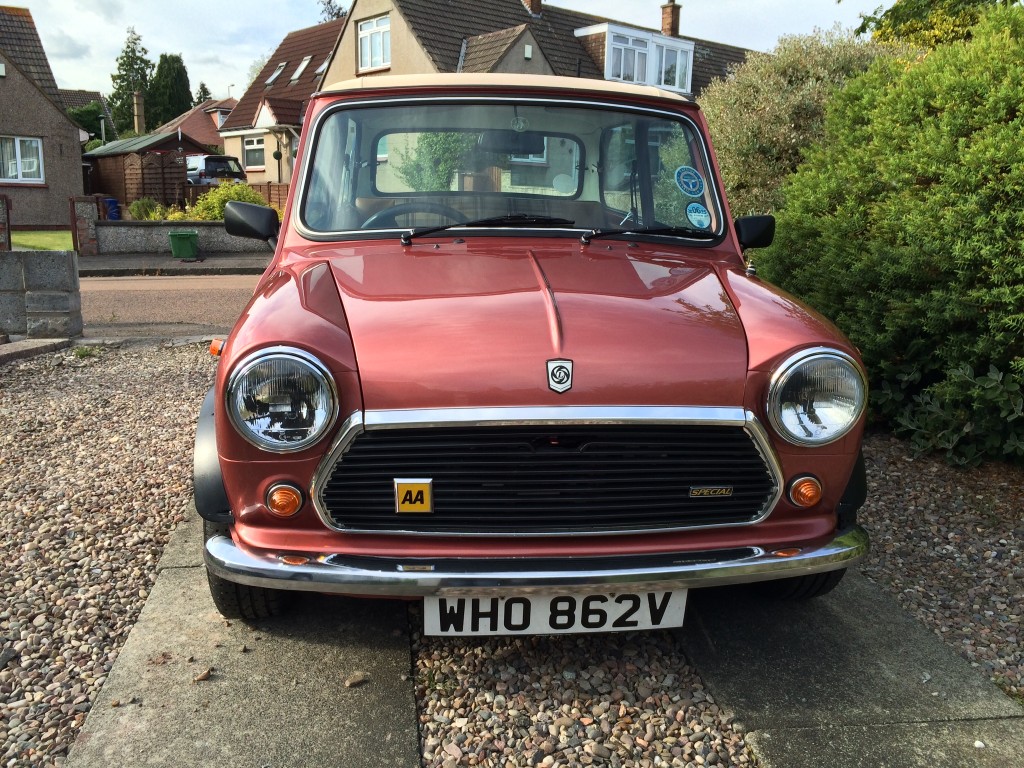Garry Muir’s Mini Special 1100, 1965 Vespa Super Sport 180 and 1962 ...